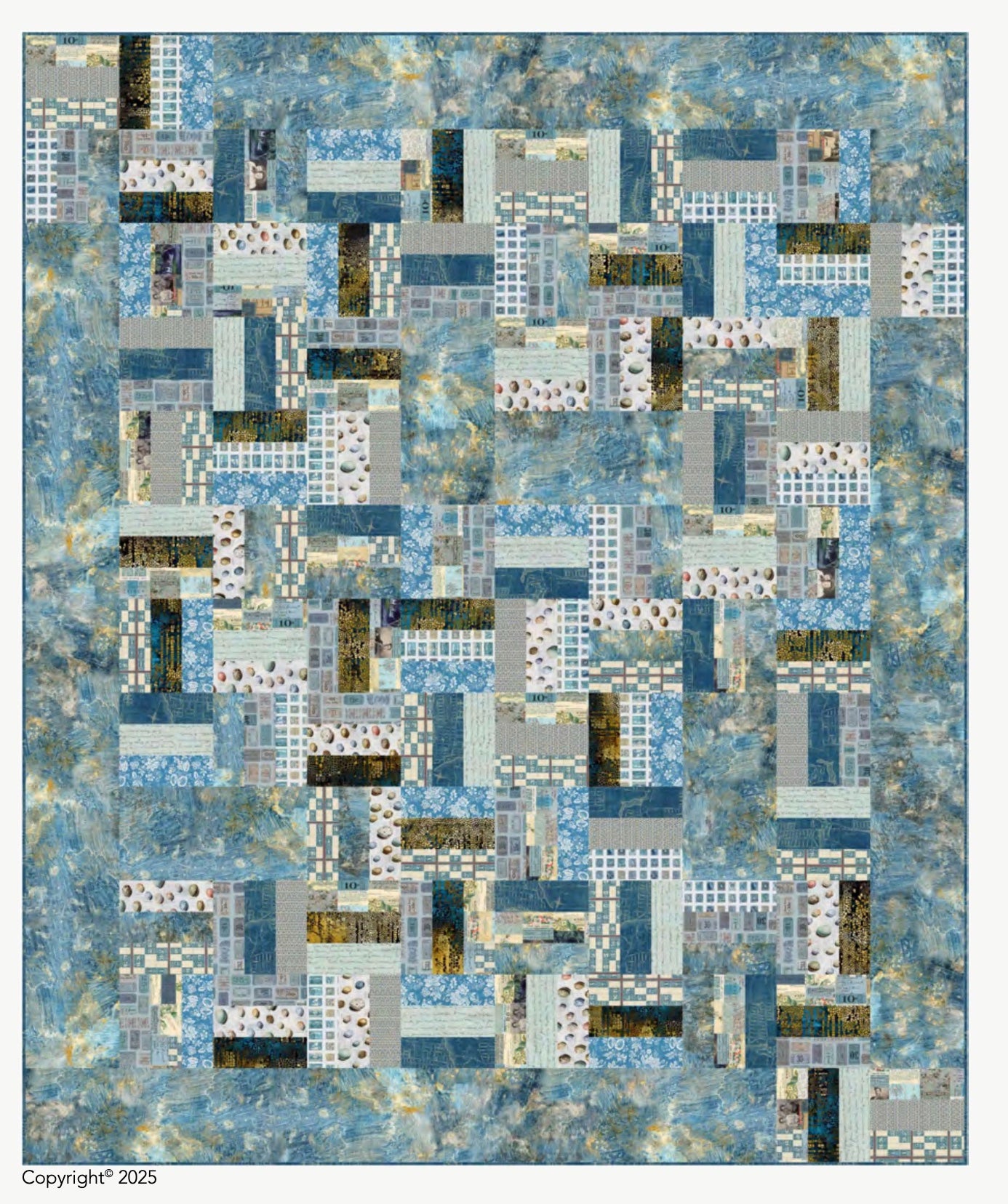 Brush Strokes Quilt Pattern – Cottonwood