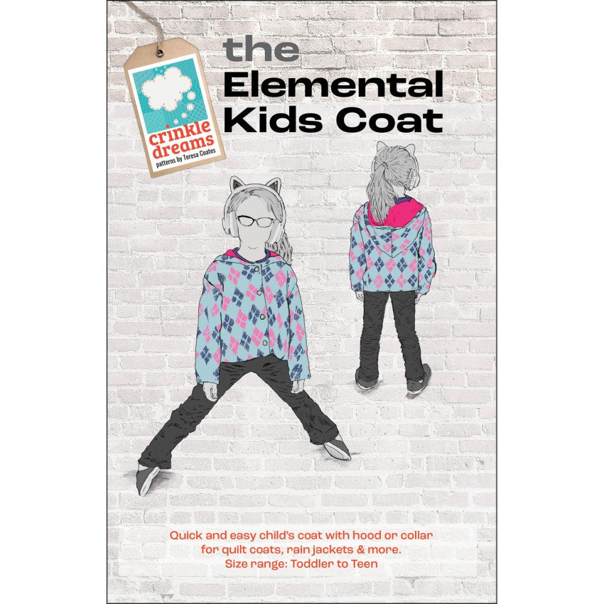the Elemental Kids Coat Pattern – Cottonwood