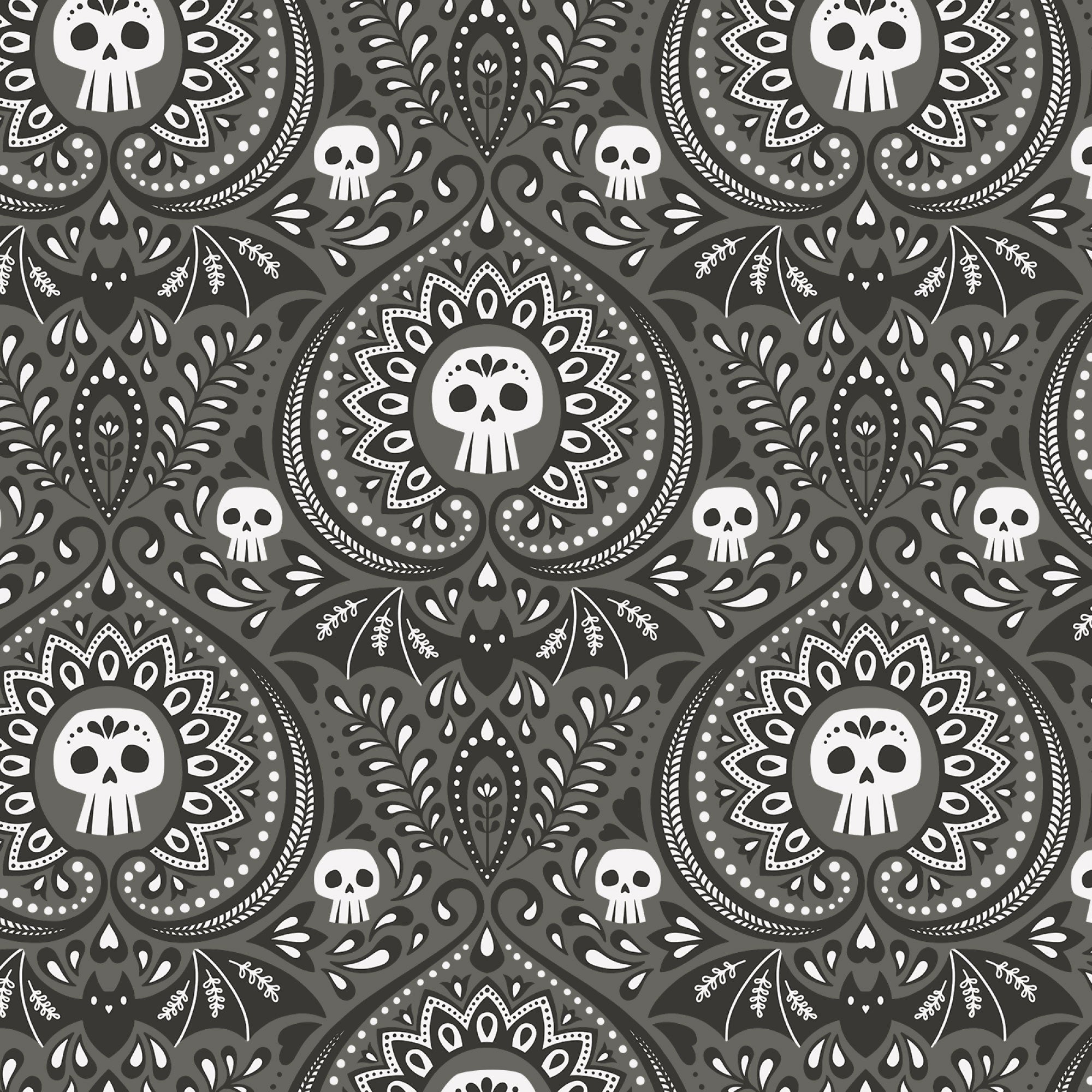 Gothic Whimsy-Gothic Paisley – Cottonwood